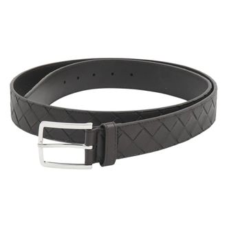 Bottega Veneta Homme, Accessoires, Brun, Taille: 105 CM Intrecciato Belt