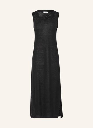 Darling Harbour Darling Harbour Strickkleid Aus Leinen schwarz