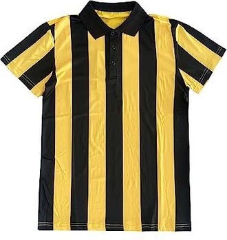 TMK Tmk Polo de sport dété pour homme avec col Polo dentraînement respirant à manches courtes Art. 4000, 30216-Jaune, L