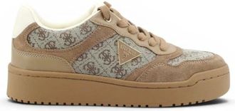 Guess Femme, Chaussures, Beige, Taille: 36 EU Miram16 Baskets