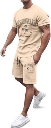 Generic Ensemble Vert Clair Homme Chemise Survette Foot Decontracte Soie Polyester Regular Maille Haut Pression XS Gilet Footing Monochrome Cass&eacute; Color Qui Tr