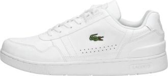 Lacoste Homme, Chaussures, Blanc, Taille: 40 EU T-Clip Baskets Laag