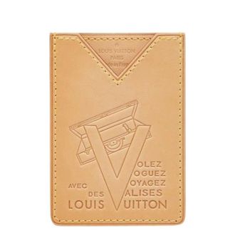 Louis Vuitton Pre-owned Vintage Card Case - Femme - Pre-owned - Beige - Taille: ONE Size