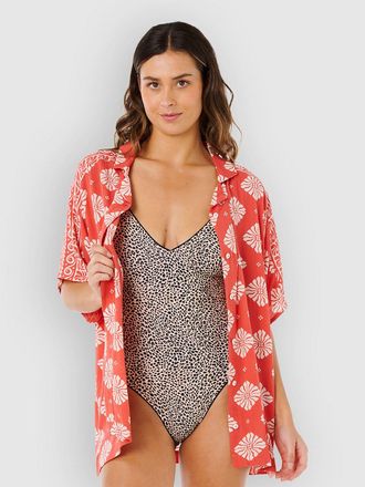 Rip Curl Ventura Viscose Hemd red
