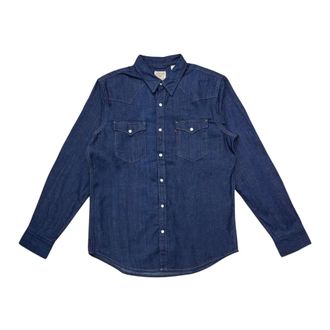 Levi's Homme, Chemises, Bleu, Taille: S Barstow Western Edition Shirt
