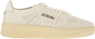 Autry Low-Top Sneaker - Easeknit - Perforated Fabric Trainers - Gr. 37 (EU) - in Beige - für Damen