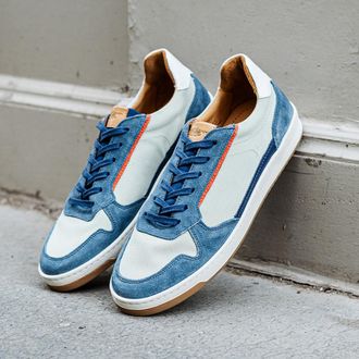 Bexley Kolora - Sneaker homme bleu jeans