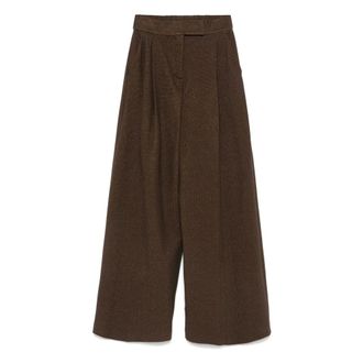 Max Mara Femme, Pantalons, Brun, Taille: 38 FR Robe Élégante Aereo