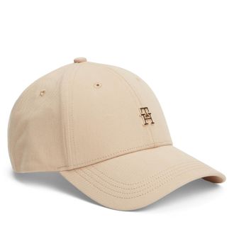 Tommy Hilfiger Cap Tommy Hilfiger Elevated Chic AW0AW17631 Beige