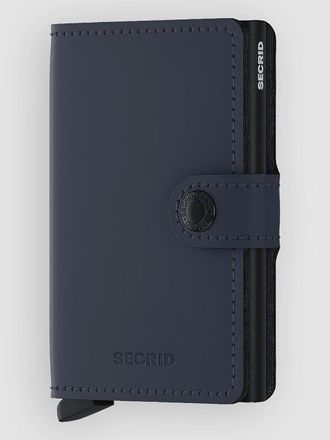 Secrid Mini Matte Portefeuille bleu