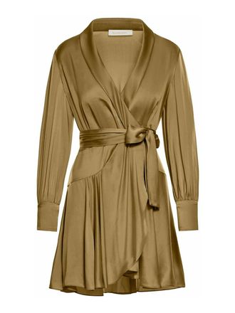 Zimmermann Kurzes Kleid - Gr&uuml;n