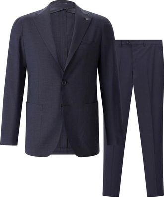 Tagliatore Homme, Costumes, Bleu, Taille: L Costume crois&eacute;