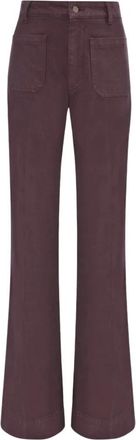 Victoria Beckham Femme, Pantalons, Rouge, Taille: W28 L34 Alina Jean