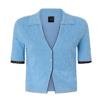 Pinko Pinko, Damen, Strickwaren, Blau, LGr&ouml;&szlig;e