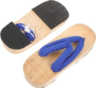 IFUNDOM Sabots Bois Japonais pour Femmes Sandales Int&eacute;rieur et Ext&eacute;rieur Semelle EVA Antid&eacute;rapante Confort et Maintien Vo&ucirc;te Plantaire Adapt&eacute;es Toute Ann&eacute;e