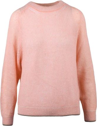PESERICO Femme, Pulls, Rose, Taille: 44 FR Maglione Girocollo