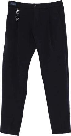 Paul & Shark Homme, Pantalons, Bleu, Taille: L Pantalon Stretch Dynamique avec Cordon de Serrage