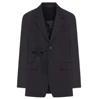 Balenciaga Wrap Tailored Jacket - - Jackets - Damen - Schwarzk - XS