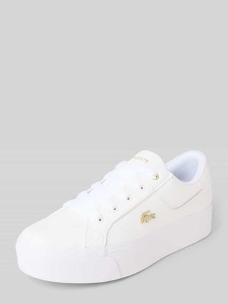 Lacoste Low Top Sneaker aus Leder-Mix Modell ZIANE PLATFORM 124