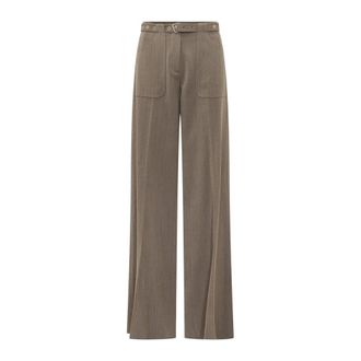 Seafarer Wide Pantalons - Femme - Pantalons - Brun - Taille: 42 FR