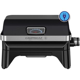 Campingaz Barbecue &eacute;lectrique 2200 W - Surface de cuisson 48 x 26 cm - Thermostat r&eacute;glable et couvercle - Nettoyage facile - Utilisation int&eacute;rieure