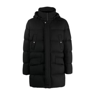 Herno Schwarze Daunenjacke - - Jackets - Herren - Schwarzk - XL