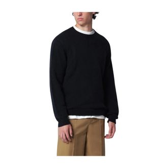Roberto Collina Homme, Pulls, Bleu, Taille: S Girocollo ML
