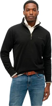 Superdry Herren Essential Logo Henley Pullover