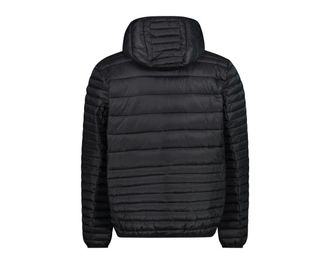 F.lli Campagnolo Winterjacke Steppacke mit Kapuze und 3M Thinsulate Wattierung schwarz Herren