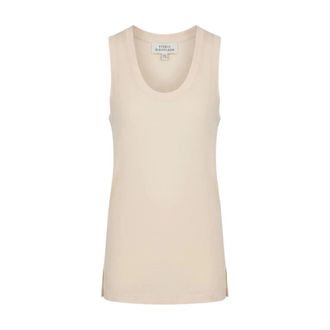 STUDIO NICHOLSON Femme, Tops, Beige, Taille: 42 FR Hauts sans manches