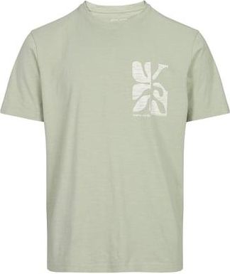 Pierre Cardin T-shirt imprim&eacute; &agrave; col rond en coton