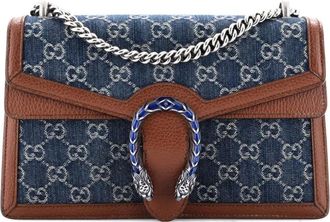 Gucci Dionysus Bag GG Denim Small shoulder bag - Bleu