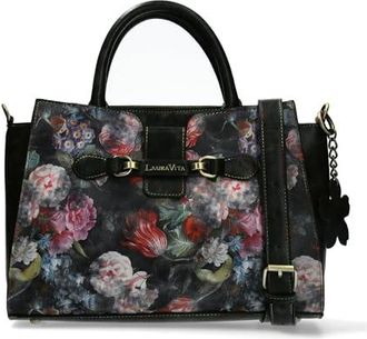 Laura Vita Sac &agrave; poign&eacute;e femme Ayna 01, La couleur:noir