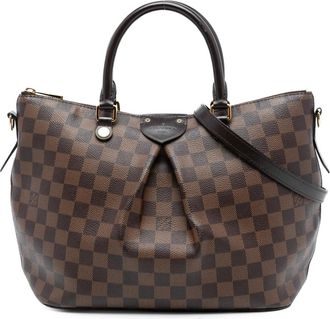 Louis Vuitton Hobo Bags - Damier Ebene Siena MM - Gr. unisize - in Braun - f&uuml;r Damen