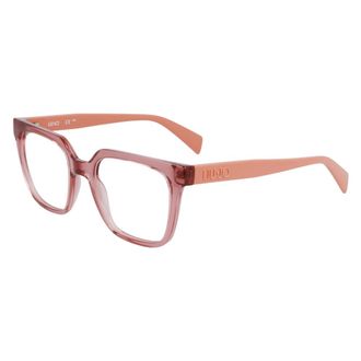 Liu Jo Monture Optique Carr&eacute;e - Femme - Accessoires - Rose - Taille: 50 MM
