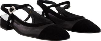 Carel Womens Oceanight2 Ballerina Flat Shoes - Carel Leather Black Flat-Shoes