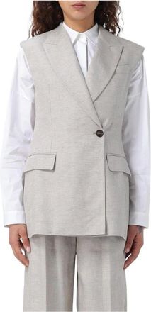 Brunello Cucinelli Damen, Jacken, Grau, XSGröße