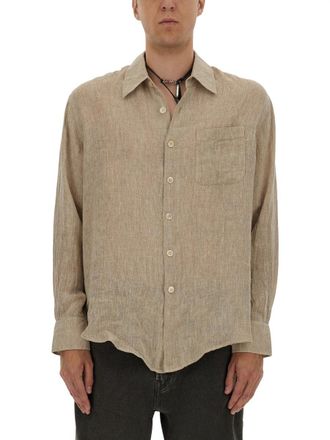Our Legacy Linen Blend Shirt - Beige