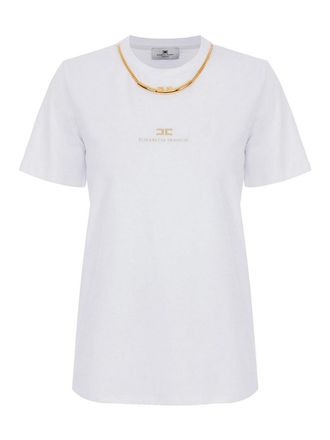 Elisabetta Franchi T-Shirt - Blanc