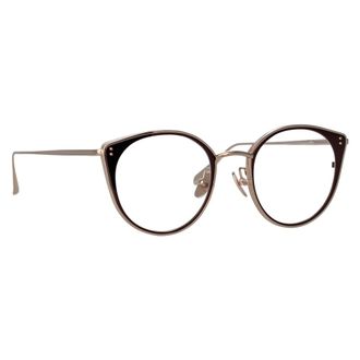 Linda Farrow Neusa Optical Frame - unisex - Accessoires - Noir - Taille: 52 MM
