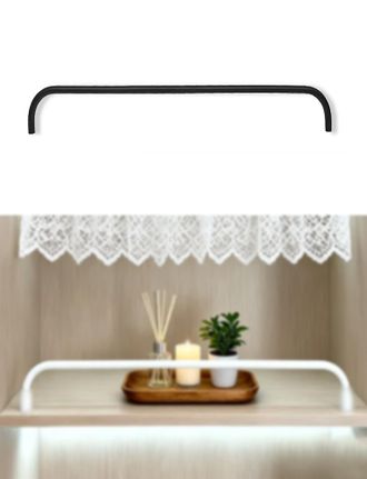 Generic Aluminium-Zaunschutzschiene for den Kleiderschrank - Anti-Fall-Regalschiene, Schutzstange for Schuhe, B&uuml;cher und Eingangsbereiche, Mehrzweck-Aufbewahr