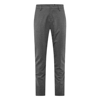 Bomboogie Homme, Pantalons, Gris, Taille: W36 Pantalon Chino Slim en Flanelle Stretch