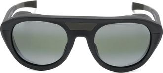 Vuarnet Sonnenbrille mit rundem Gestell - Schwarz