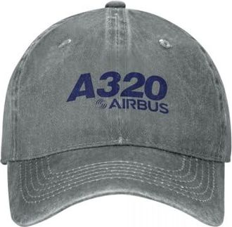 Generic A320 Logo Casquettes de Baseball Mode Denim Stoff Hüte Outdoor Verstellbare Kassette Streetwear Baseball Cowboy Hut für Unisexe Geschenk Mode imprimé 