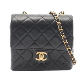 Chanel Pre-owned Matelasse Leder Schultertasche - - Pre-owned - Damen - Schwarzk - ONE SIZE