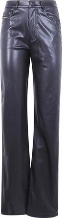 Diesel Femme, Pantalons, Noir, Taille: 38 FR P-Lain Pantalons