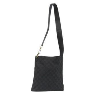 Gucci Pre-owned GG Canvas Schultertasche - - Pre-owned - Damen - Schwarzk - ONE SIZE