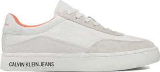 Calvin Klein Homme, Chaussures, Blanc, Taille: 44 EU Baskets en textile - Blancs