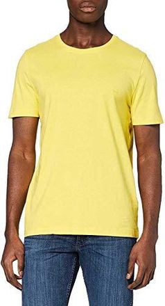 Camel Active T-Shirt Basique pour Homme, en Pur Coton, Jaune, Sweat-Shirt pour Homme, 3XL