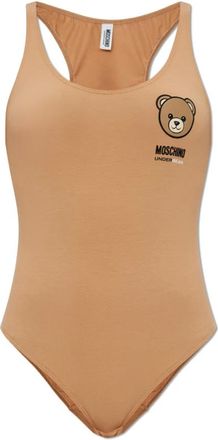 Moschino Femme, Tops, Brun, Taille: 38 FR Body de la collection de sous-vêtements